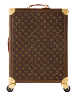 Louis Vuitton - Brown Monogram Rolling Trunk