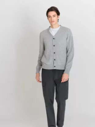 grana - Cashmere V Neck Cardigan