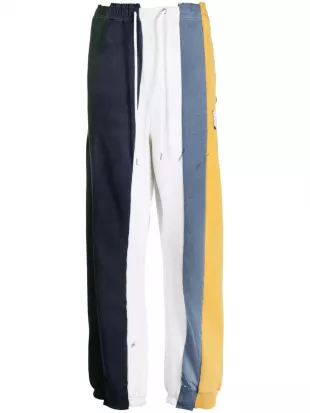 Maison Mihara Yasuhiro - Multicolor Vertical Paneled Sweatpants