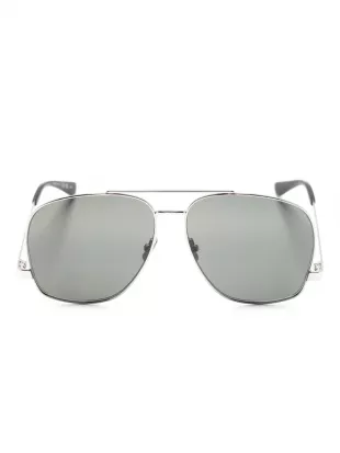 Saint Laurent Eyewear - Leon Oversized-Frame Sunglasses