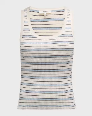 Frame - Stripe Rib Tank