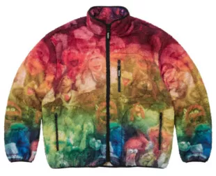 Supreme - x The Muppets Multicolor Fleece Jacket