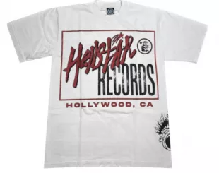 Hellstar - White Hellstar Records T Shirt