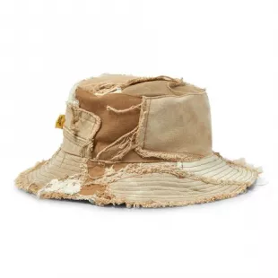 Gallery Dept. - Beige Patchwork Bucket Hat