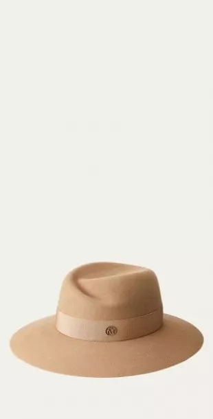 Maison Michel - Virginie Water-Resistant Wool Felt Hat