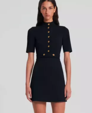 scanlan Théodore - Buttoned Mini Dress