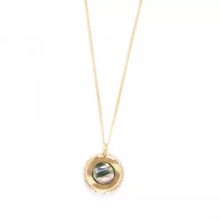Michelle Starbuck Designs - Abalone Portal Necklace