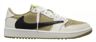 jordan - 1 Retro Low Golf x Travis Scott Neutral Olive