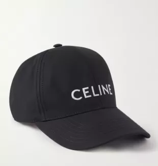 Celine - Logo-Embroidered Cotton-Gabardine Baseball Cap