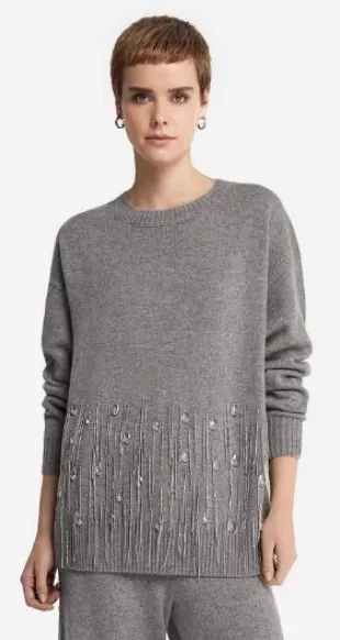 falconeri - Cashmere Sweater with Fringes