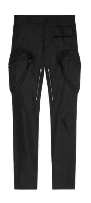 Givenchy - Black Nylon Inner Zip Cargo Pants