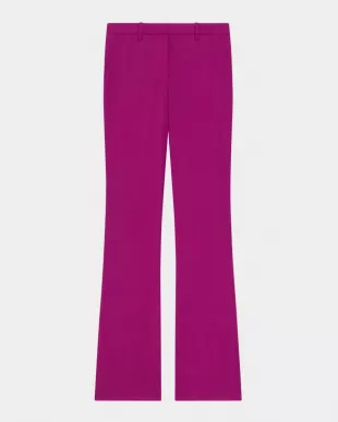 Theory - Traceable Wool Slim Straight-Leg Trousers