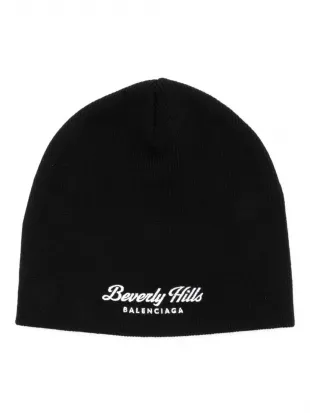 Balenciaga - Black Beverly Hills Beanie