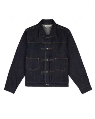 Brain Dead - Deep Indigo Selvedge Denim Jacket
