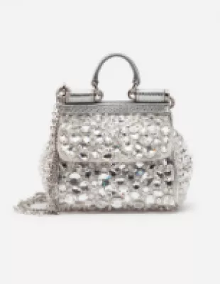 Dolce & Gabbana - Micro Sicily Embellished Bag