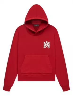Amiri - Red & White MA Hoodie
