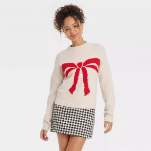 A New Day - Holiday Crewneck Pullover Sweater