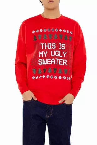 Forever 21 - This Is My Ugly Sweater Pullover