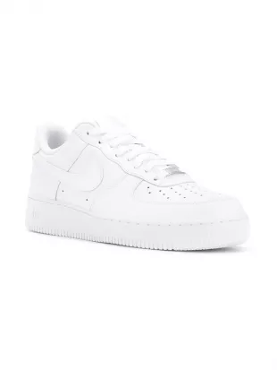 Nike - Nike Mens AIR JORDAN 1 RETRO HIGH OG, WHITE/BLACK-WHITE, 7