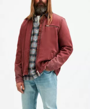All Saints - Red Rothwell Jacket