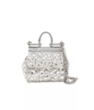 Dolce & Gabbana - Micro Sicily Embellished Bag