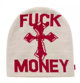 Supreme - Fuck Money Beanie