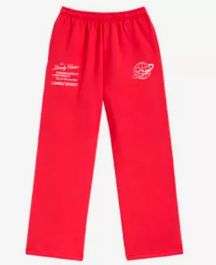 Lonely Ghost - Text Me When You Land Wide Leg Sweatpants