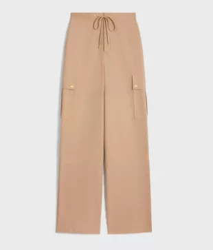 Celine - Cargo Pants In Cotton Twill British Beige