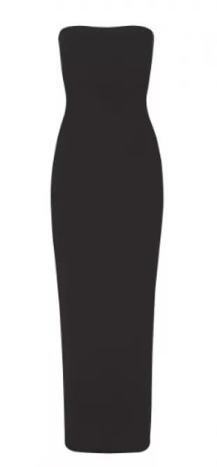 skims - Fits Everybody Strapless Body-Con Dress in Umber