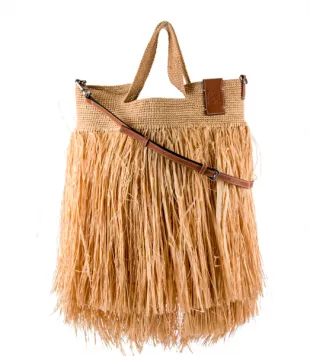 Loewe - Large Slit Fringe Bag