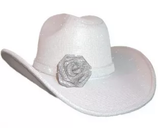 Los Angeles Cowgirl - Rhinestone Rose Cowboy Hat