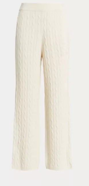Polo Ralph Lauren - Cable-Knit Wool-Cashmere Pant