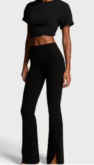 Victorias Secret - Cotton Split-Hem Flare Legging