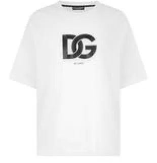 Dolce & Gabbana - Cotton T-shirt with DG logo print