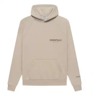 Fear of God - Essentials Core Collection Brown Pullover Hoodie