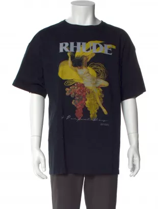 Rhude - Graphic Print Crew Neck T-Shirt