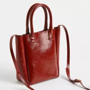 H&M - Small Shoulder Bag In Rust