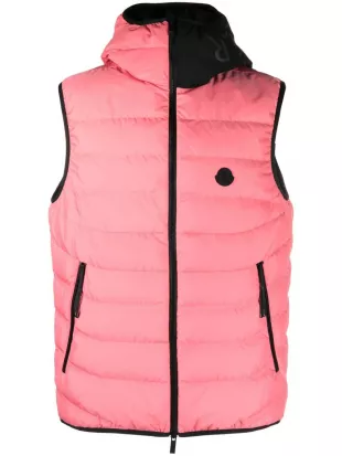Moncler - Light Pink 'Nubiera' Down Vest