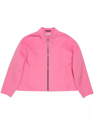 Acne Studios - Bubble Pink Wool Boxy Jacket
