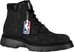 Louis Vuitton - x NBA Black Monogram Bold Boots