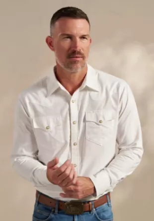 Tecovas - Flying-T Foundation Weight Pearl Snap