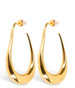 By Majime - Miyaki Large Statement Earring Hoops