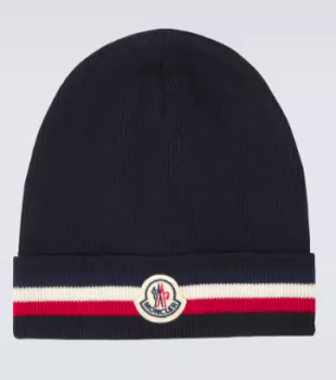 Moncler - Tricolor Wool Beanie