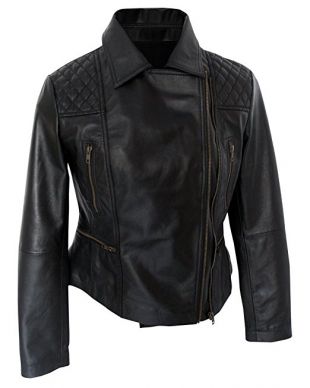 amazon.com - Regal Jackets Camren Bicondova Leather Jacket