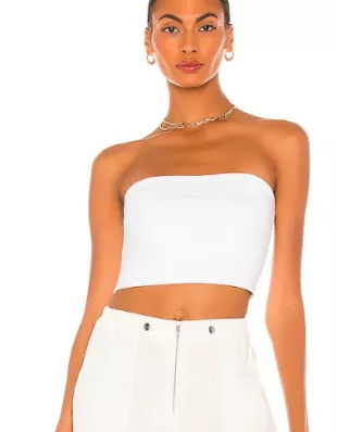 Susana Monaco - Strapless Crop Top