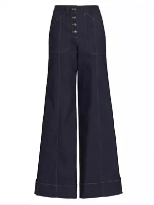 Cinq à Sept - Benji Wide Leg Jeans