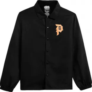 merch - Primitive Skateboarding x Naruto Shippuden Black Coach Jacket