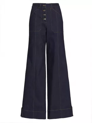 Cinq à Sept - Benji Wide Leg Jeans