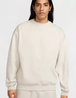 Nike - Light Bone 'Solo Swoosh' Sweatshirt