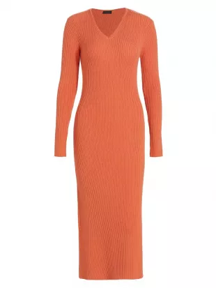 Saks Fifth Avenue - Collection Rib-Knit Dress